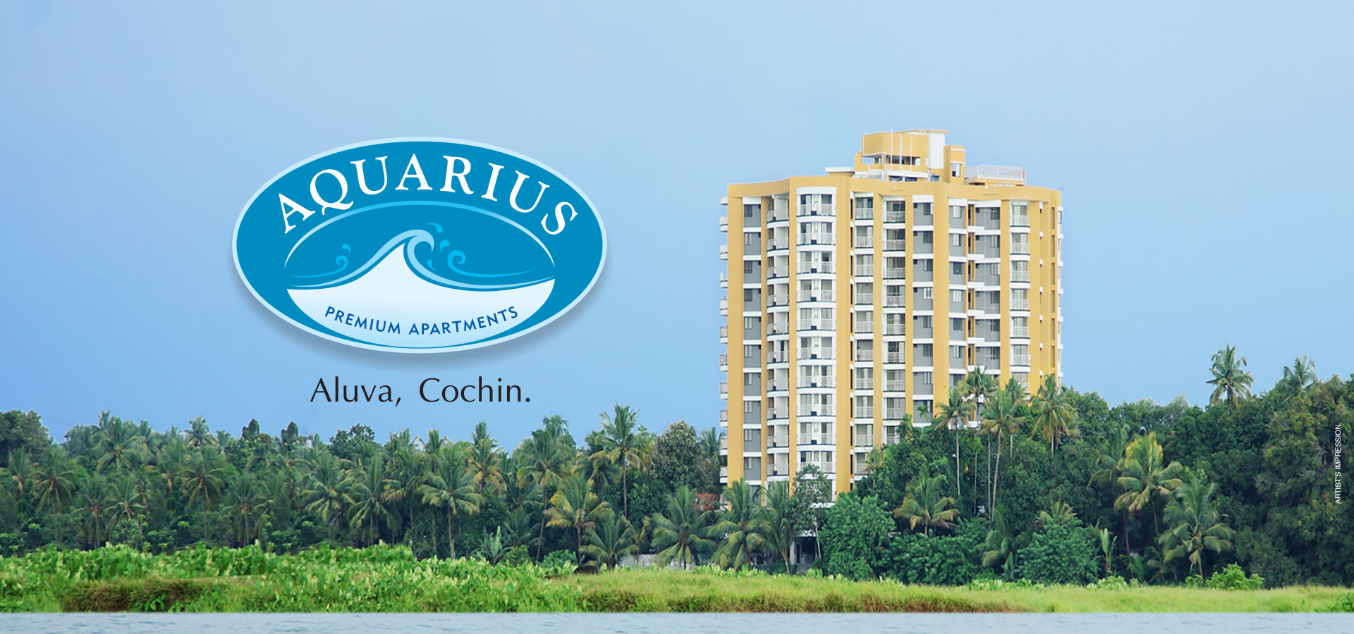 Aquarius - 3 BHK Luxury Apartments For Sale in Aluva