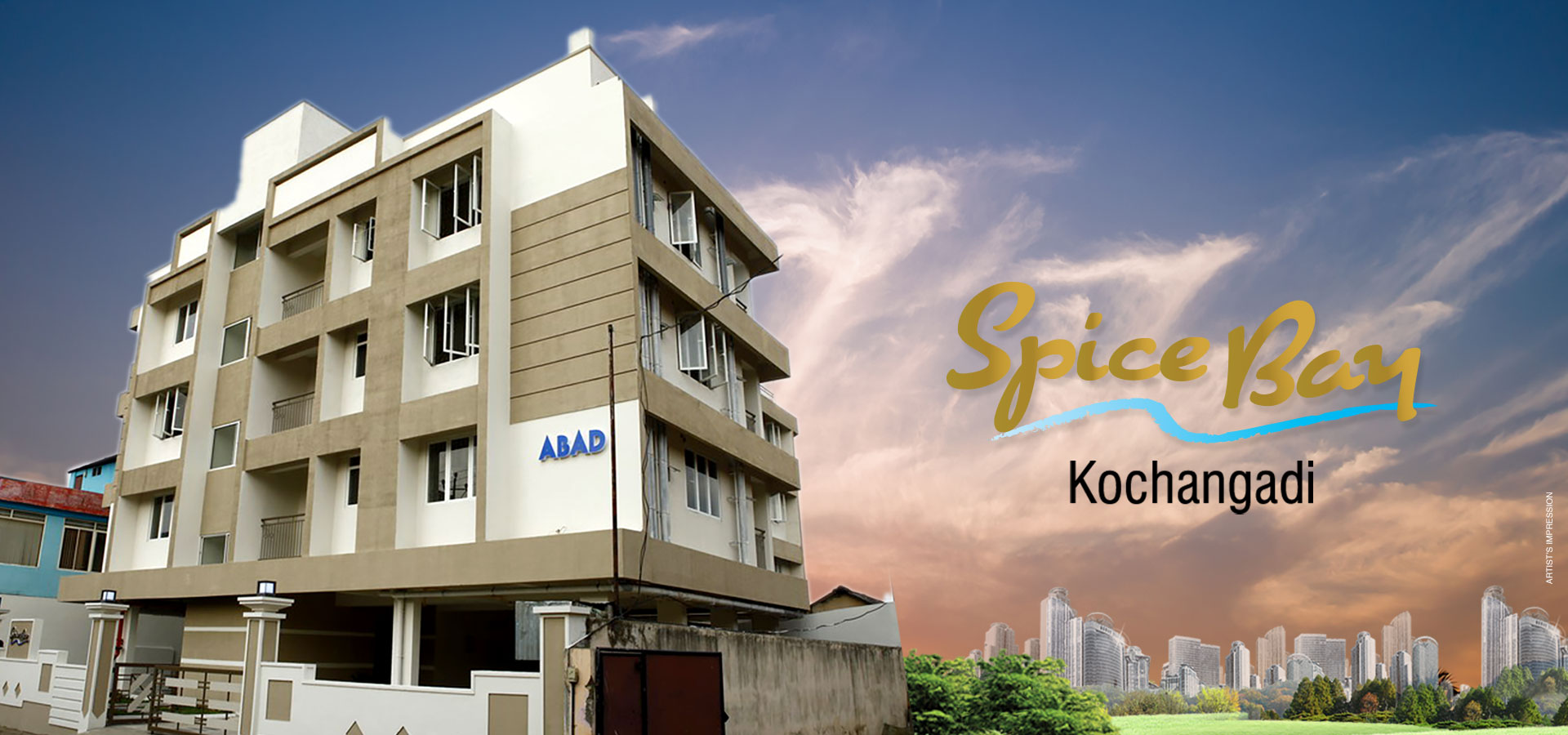 Spicy Bay - 2 BHK Flats in Kochangady Road, Kochi
